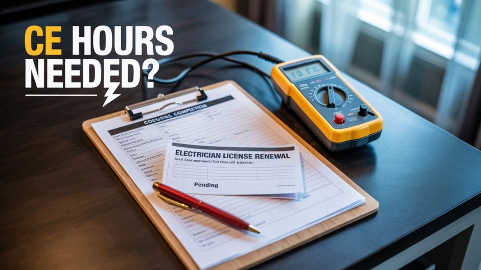How Many CE Hours Do You Need to Renew Your Electrician License
